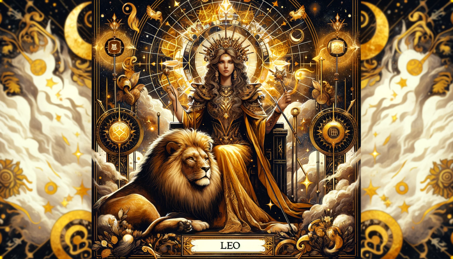 Queen of Wands Zodiac Sign: Leo | TarotSparks