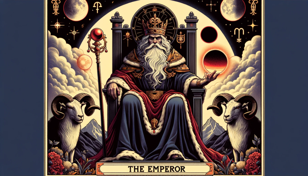 The Emperor Zodiac Sign: Aries | TarotSparks