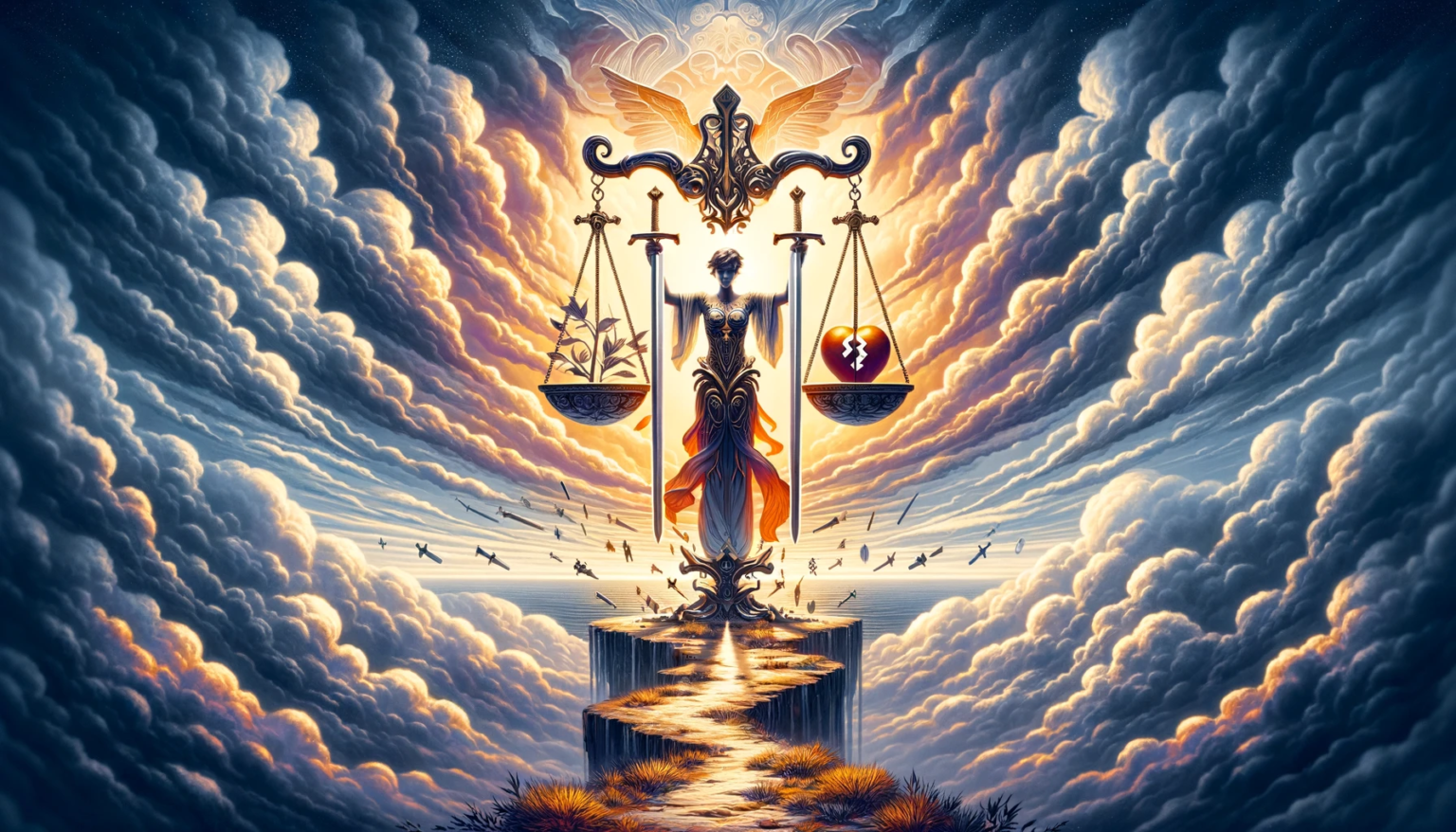 Three of Swords Zodiac Sign: Libra | TarotSparks